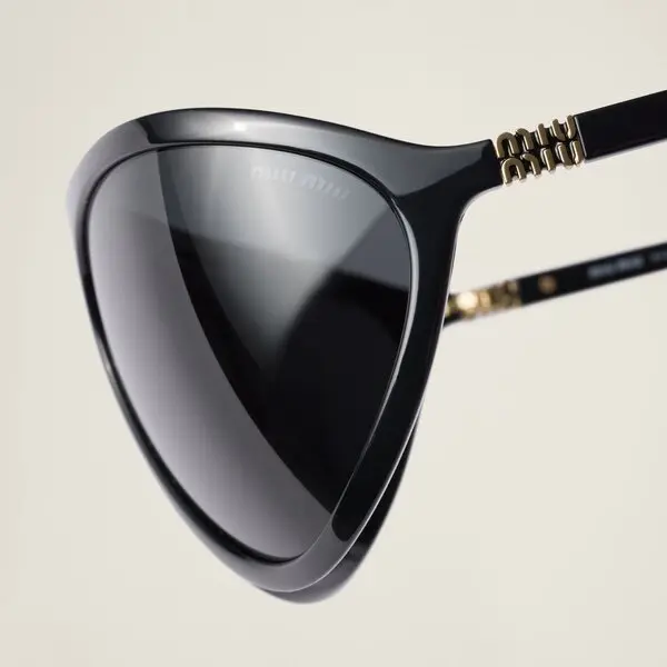 Miu Miu Enigme Sunglasses - Slate Gray Lenses | Editorialist